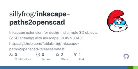 Github Sillyfrog Inkscape Paths Openscad Inkscape Extension For Designing Simple D Objects