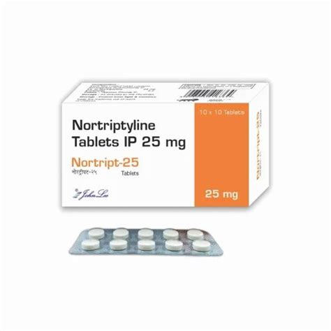 Nortriptyline 25mg Nortrop At Rs 120stripe In Nagpur Id 2854324382930