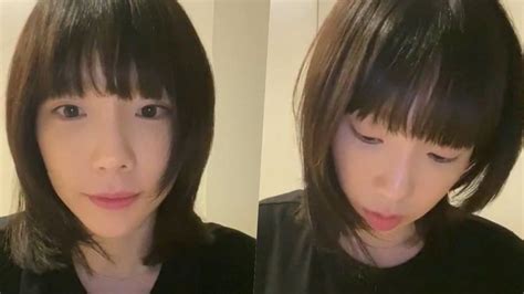 太妍剪短髮直播 吐露不能出門的低落心情：「好像失去工作一樣，快要哭了」 Ksd 韓星網 明星