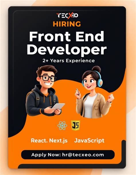 Frontenddeveloper Reactjs Nextjs Javascriptjobs Tecxeo