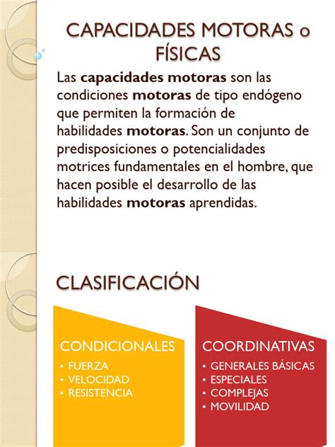 Capacidades Motoras Defin Y ClasificaciÓn Tp 2 Pdf