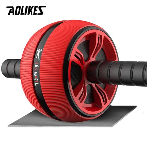 Aolikes 롤러 휠 복부 근육 트레이너 피트니스 Abs 코어 운동 복부 근육 훈련 가정 체육관 피트니스ab 롤러 Aliexpress
