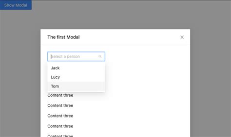 Angular Nz Select Dropdown Doesnt Connect Itself In Nz Modal Stack