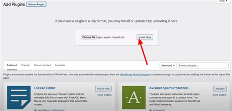 how to import and export quizzes with export and import addon 6