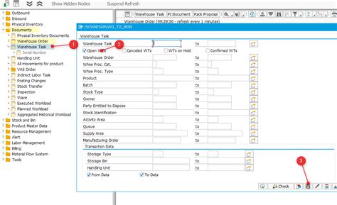 Display Tcodes In SAP EWM SAP Community