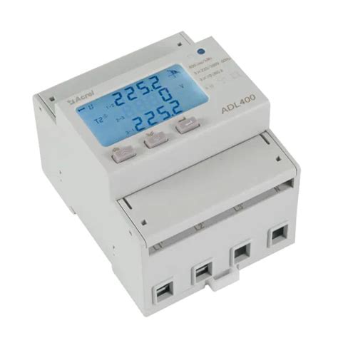 Acrel Adl400 FC CE Approval DIN Rail Modbus RTU Communication AC Three Phase Multi Tariff Energy