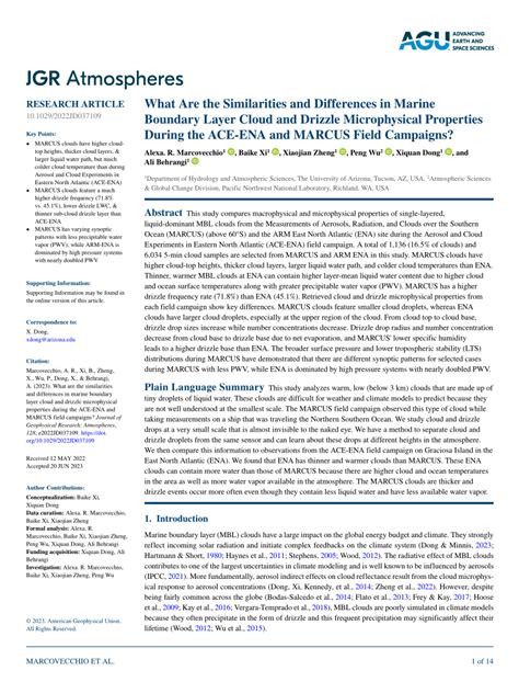 What Are The Similarities And Differences In Marine Boundary Layer
