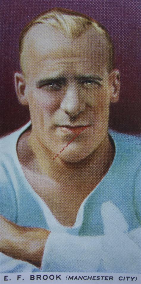 Brook Eric Image 2 Manchester City 1934 Vintage Footballers
