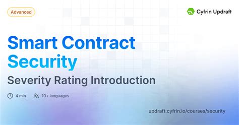 Video Your First Audit Passwordstore Severity Rating Introduction Smart Contract Security