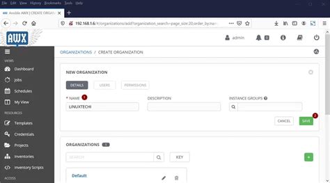 How To Run And Schedule Ansible Playbook Using AWX GUI