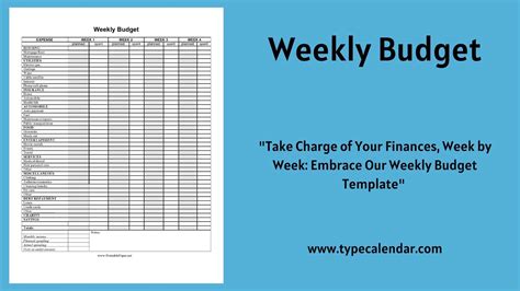 Personal Budget Template Excel Free