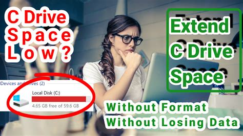 Increase Your C Drive Space Without Losing Any Data