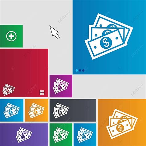 modern interface website buttons with cursor pointer featuring the