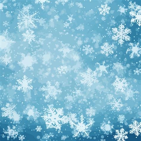 Premium Vector Snowflake Border