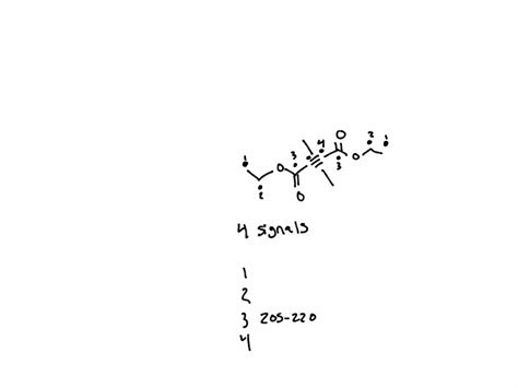 solved practice problem 15 48c predict the expected number of signals in the 13c nmr spectrum