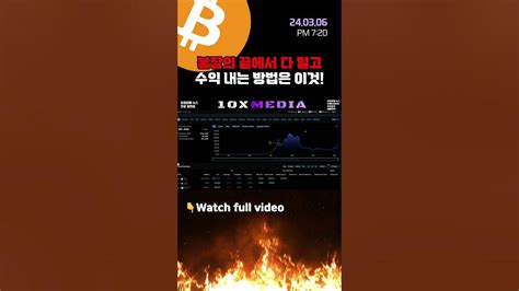 하락이 두렵다면 이시장을 믿지 못하는겁니다 반감기 비트코인불장 알트코인불장 비트코인반감기 비트코인전망 선물거래 급등코인 매매기법 Youtube