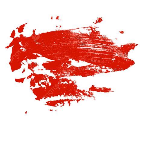 Red Paint Paint Stroke Stroke Paint PNG Transparent Clipart Image And PSD File For Free Download