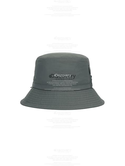디스커버리 익스페디션 프레시벤트 아웃도어 포켓 버킷햇 Dark Gray