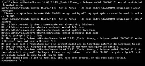 knowledge area some index files failed to download