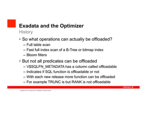 exadata and the oracle optimizer the untold story pdf databases computer software and