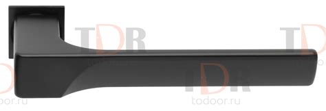 Дверная ручка MORELLI LUXURY на квадратном основании FIORD-SM NERO ...