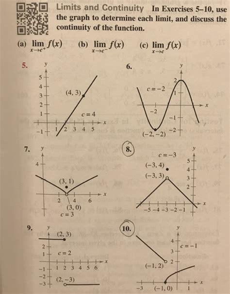 Solved In Exercises 5 10 Use The Graph To Determine Each