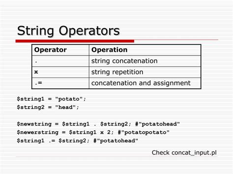 ppt perl basics powerpoint presentation free download id 380680