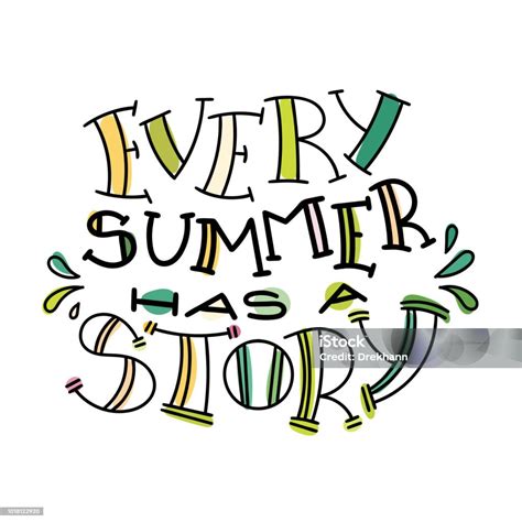 Ilustración De Colores Letras Frase Aislada Sobre Fondo Blanco Diseño