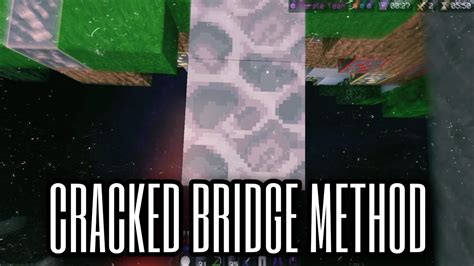 This Minecraft Bridge Method Is Insanely Cracked Youtube