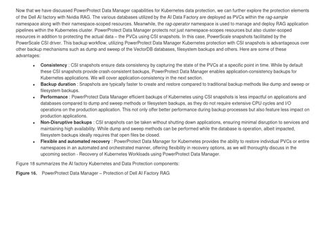Powerprotect Data Manager Protection Of Nvidia Rag Protecting Dell Ai Factory Retrieval
