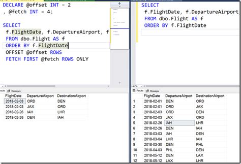 basic fetch and offset experiments sqlnewblogger voice of the dba