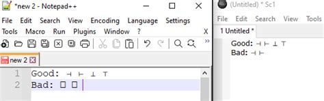 Unicode Symbol Display Issue · Issue 10679 · Notepad Plus Plus Notepad