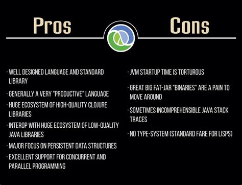 infographic on clojure programming