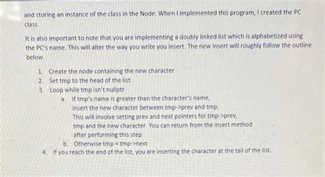 Solved Semester Program 1 A List Of Player Characters Data
