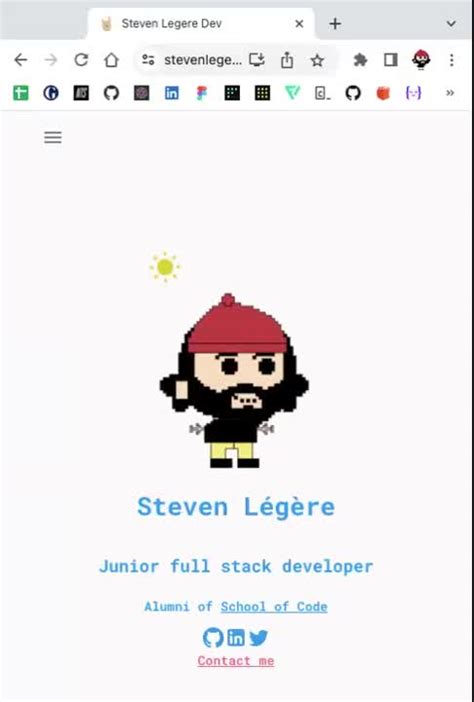 Steven Legere On Linkedin Javascript Css Projects React Softwaredeveloper