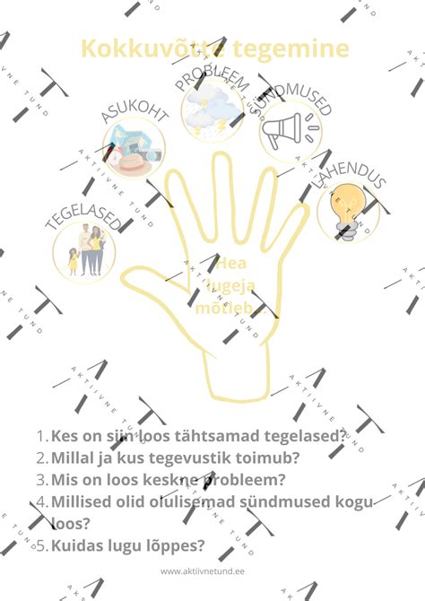 Kokkuvõtte Tegemine Tife