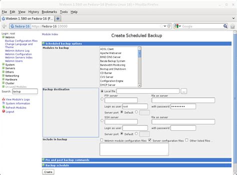 Installing Configuring Linux Webmin Linux Web Based Administration