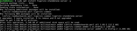 How To Install Tigervnc On Debian 11 Atetux