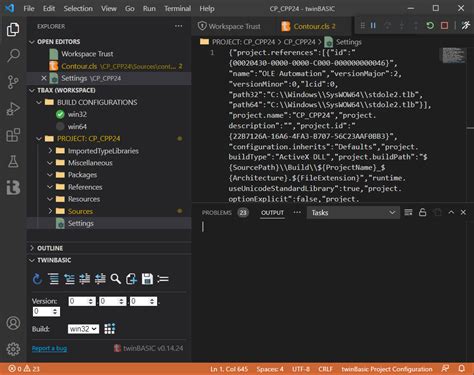 Settings Do Show Text Only After Import · Issue 743 · Twinbasictwinbasic · Github