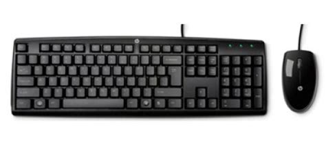 Amazon In Buy Hp Wired Usb Keyboard Mouse Online At Low Prices In India Hp Reviews Ratings