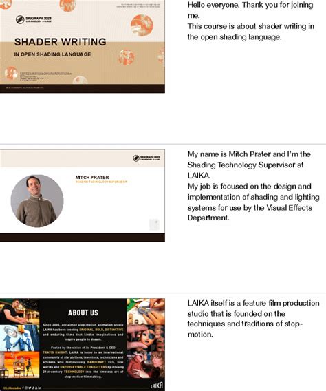 Shader Writing In Open Shading Language Acm Siggraph 2023 Courses