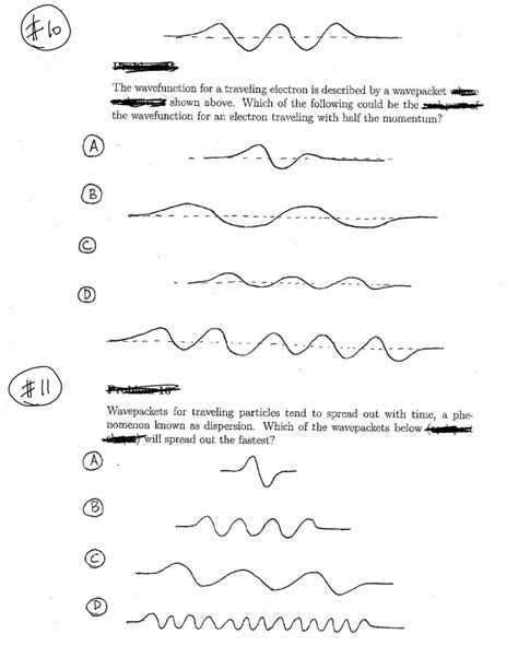 Solved The Wavefunction For A Traveling Electron Is