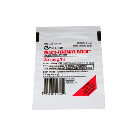 Practi Fentnyl Patch Box Mediquip