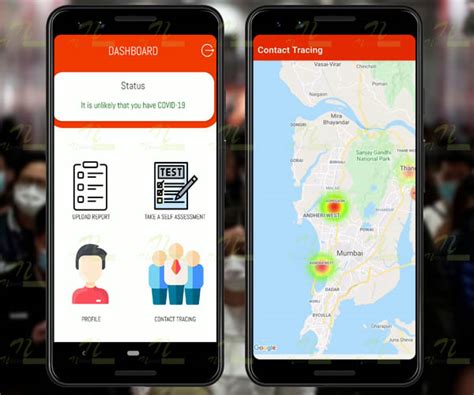 Covid Contact Tracing Android Application Nevon Projects