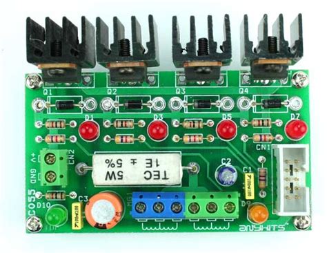 Unipolar Phase Stepper Motor Controller Electronics Lab
