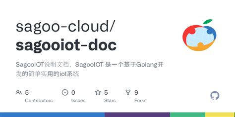 Github Sagoo Cloudsagooiot Doc Sagooiot说明文档，sagooiot 是一个基于golang