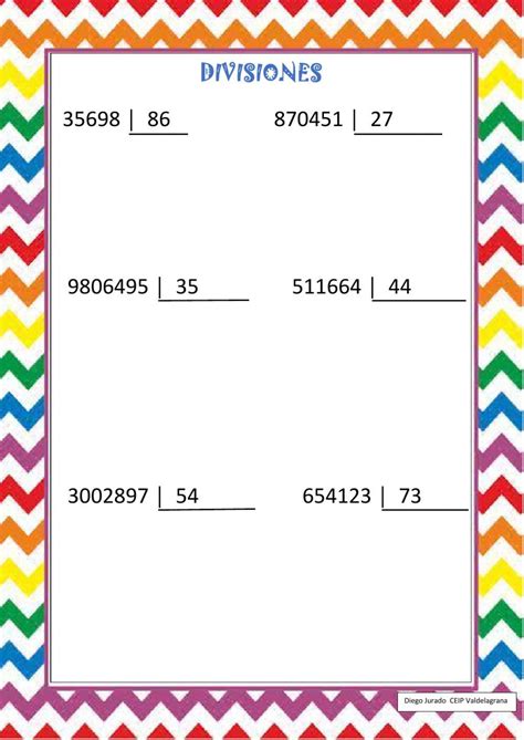 Divisiones Entre Dos Cifras Interactive Worksheet Artofit