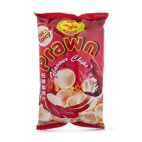 Buy Dragonfly Hot And Spicy Prawn Chips Near Me With Free Delivery