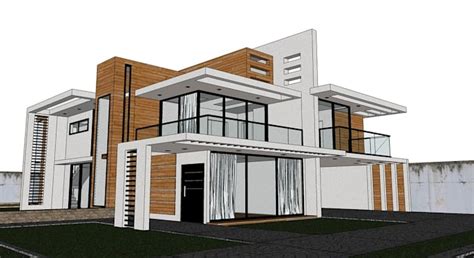 Create Architectural D Model In Sketchup By Miimran