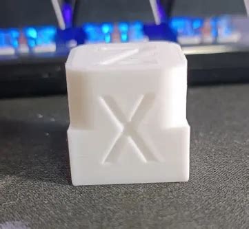 XYZ Cube Calibration By Rbarbalho Download Free STL Model Printables Com